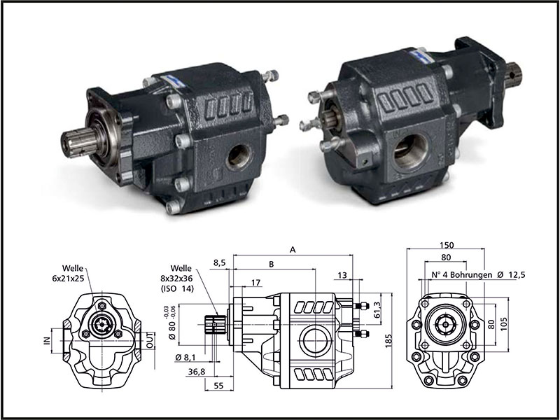Gear Pumps, Gear Motors, Hydraulic Gear Pumps, Hydraulic Gear Motors ...