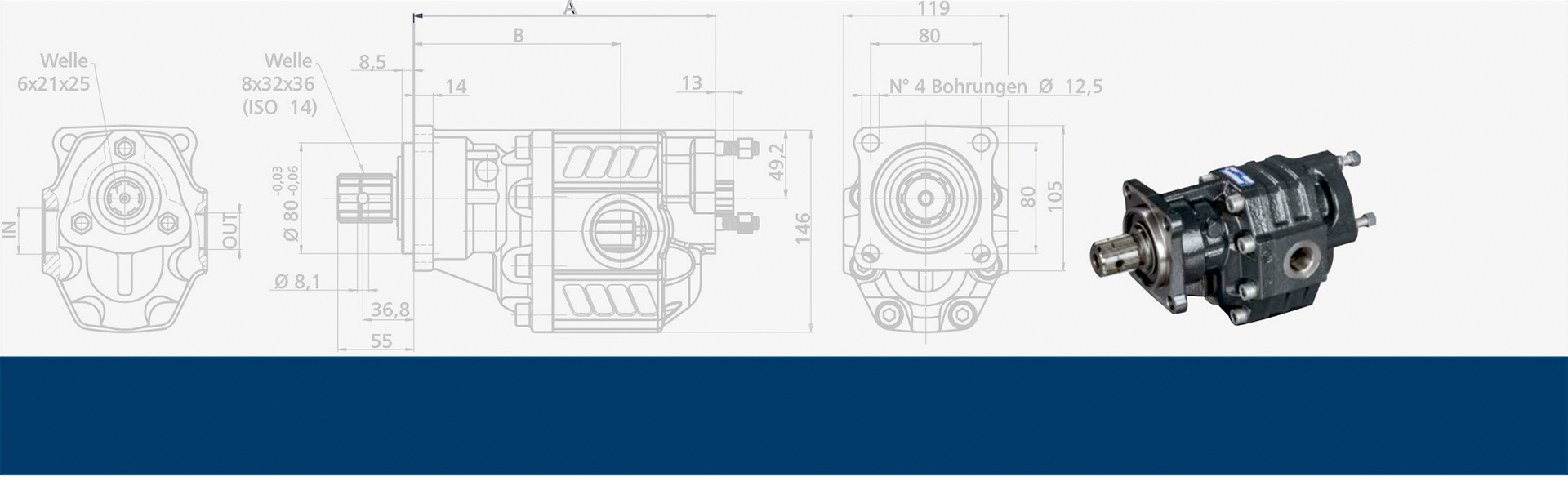 Gear Pumps, Gear Motors, Hydraulic Gear Pumps, Hydraulic Gear Motors ...