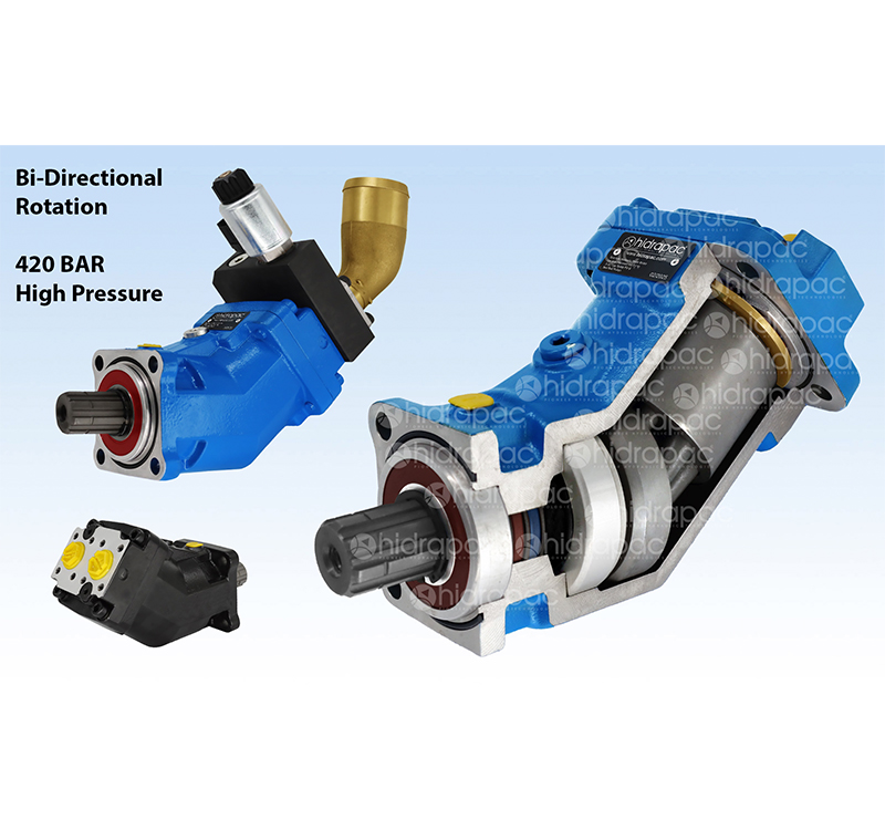 K2FA (DIN) Bent Axis Hydraulic Piston Pumps - Hidrapac Hydraulic - New ...